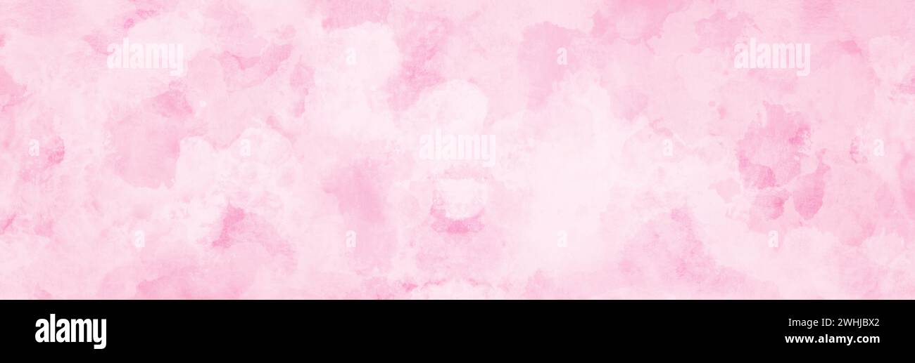 Pink watercolor background hi-res stock photography and images - Alamy
