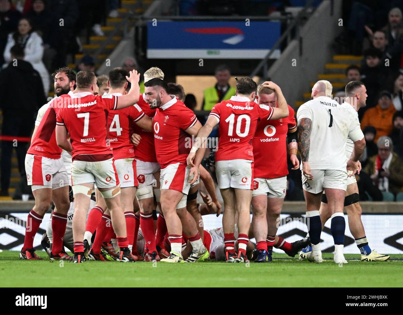 10th February 2024; Twickenham Stadium, London, England: Six Nations ...