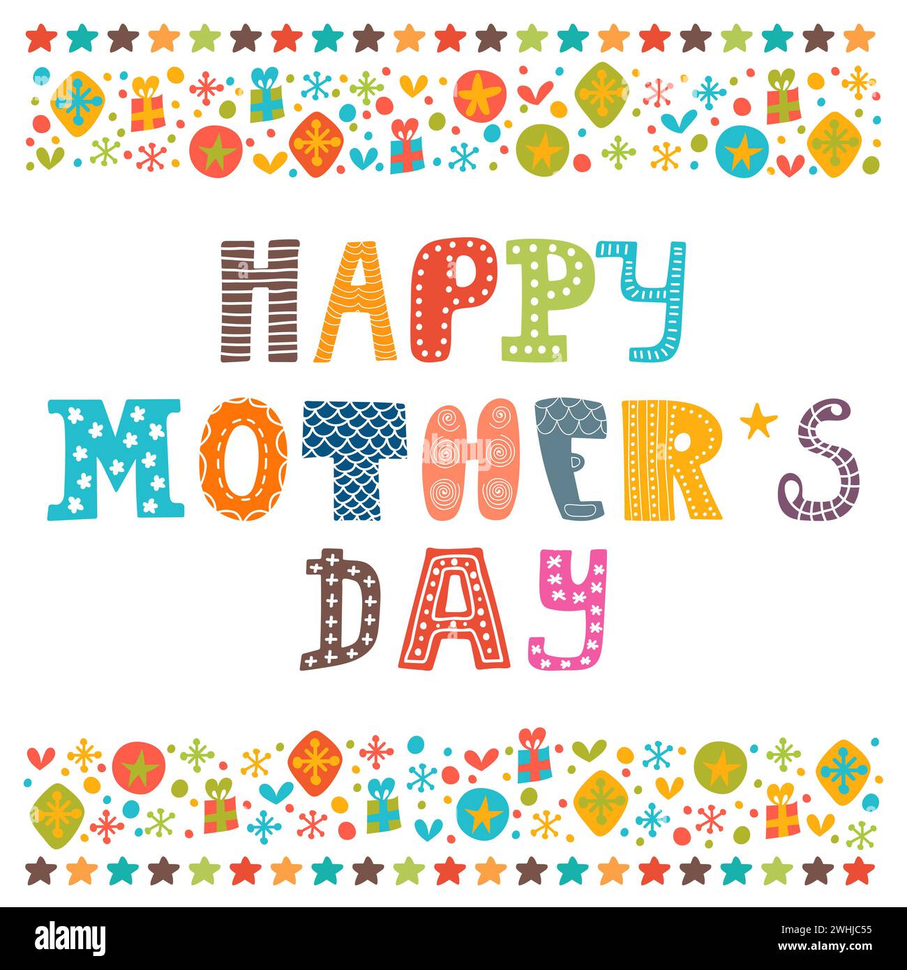 Wallpaper design best mom Stock Vector Images - Alamy