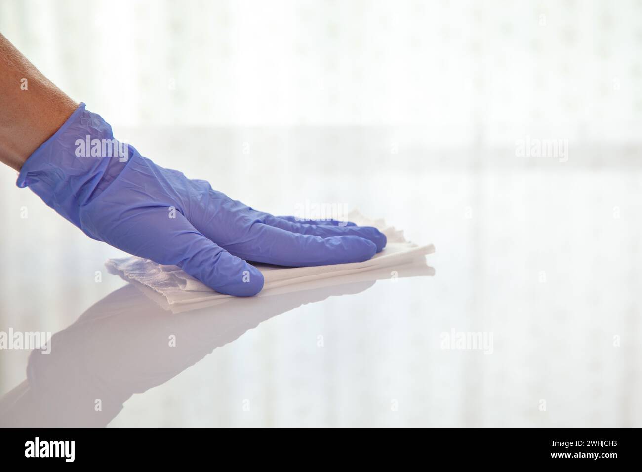 Surface disinfecting home cleaning with sanitizing antibacterial wipes ...