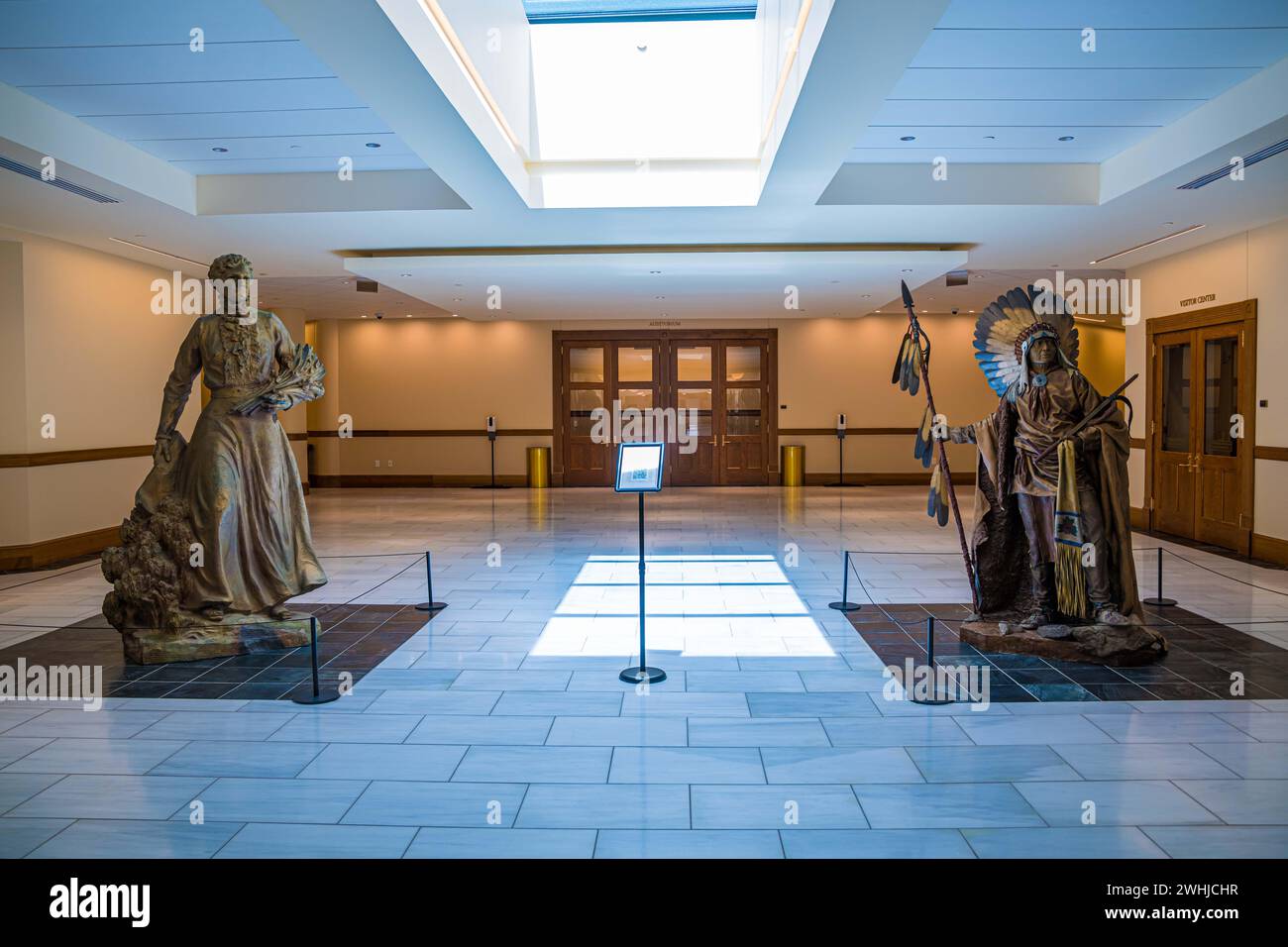 The center of administration in Cheyenne, Wyoming Stock Photo - Alamy
