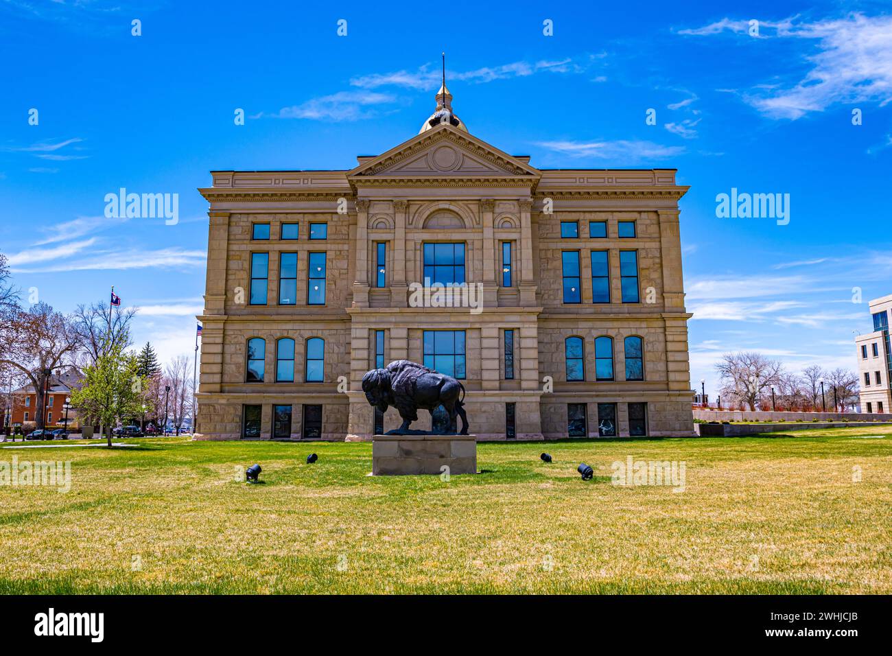 State capitol building cheyenne wyoming hi-res stock photography and ...