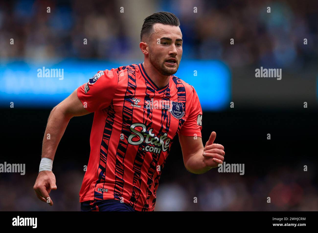Jack Harrison of Everton during the Premier League match Manchester ...