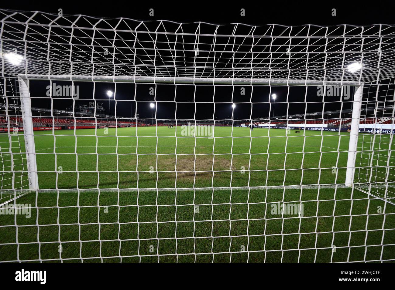 Almere, Netherlands. 10th Feb, 2024. ALMERE, 10-02-2024, Yanmar Stadium ...
