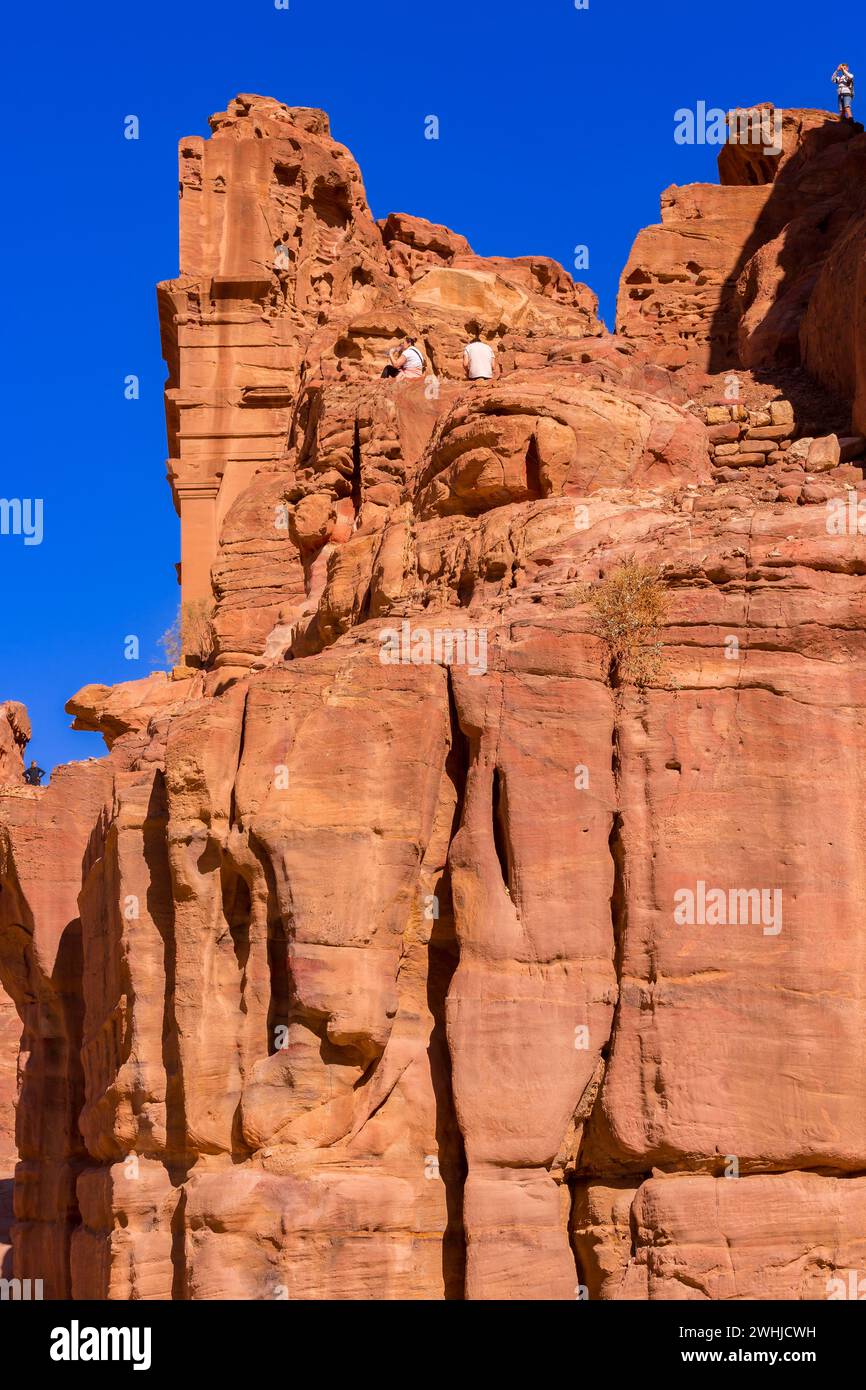 Ruins ancient nabatean city hi-res stock photography and images - Alamy