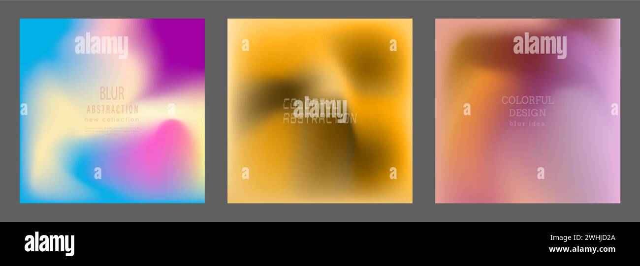 Colorful blurred background. The color gradient of the cover, book ...