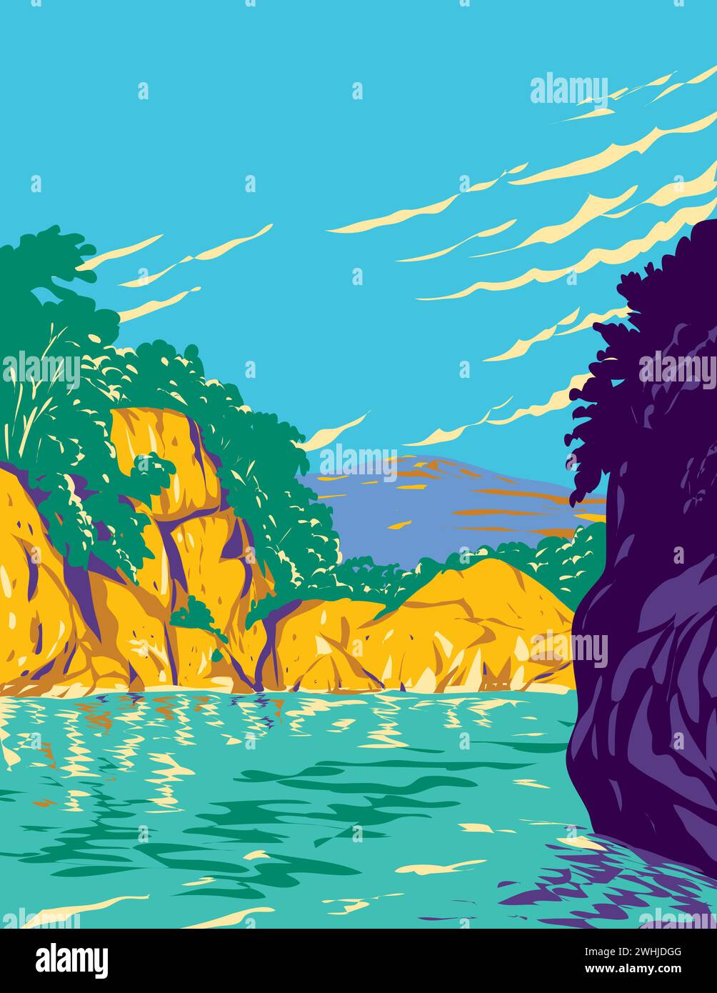 Biak-na-Bato National Park in San Miguel Bulacan Luzon Philippines WPA ...