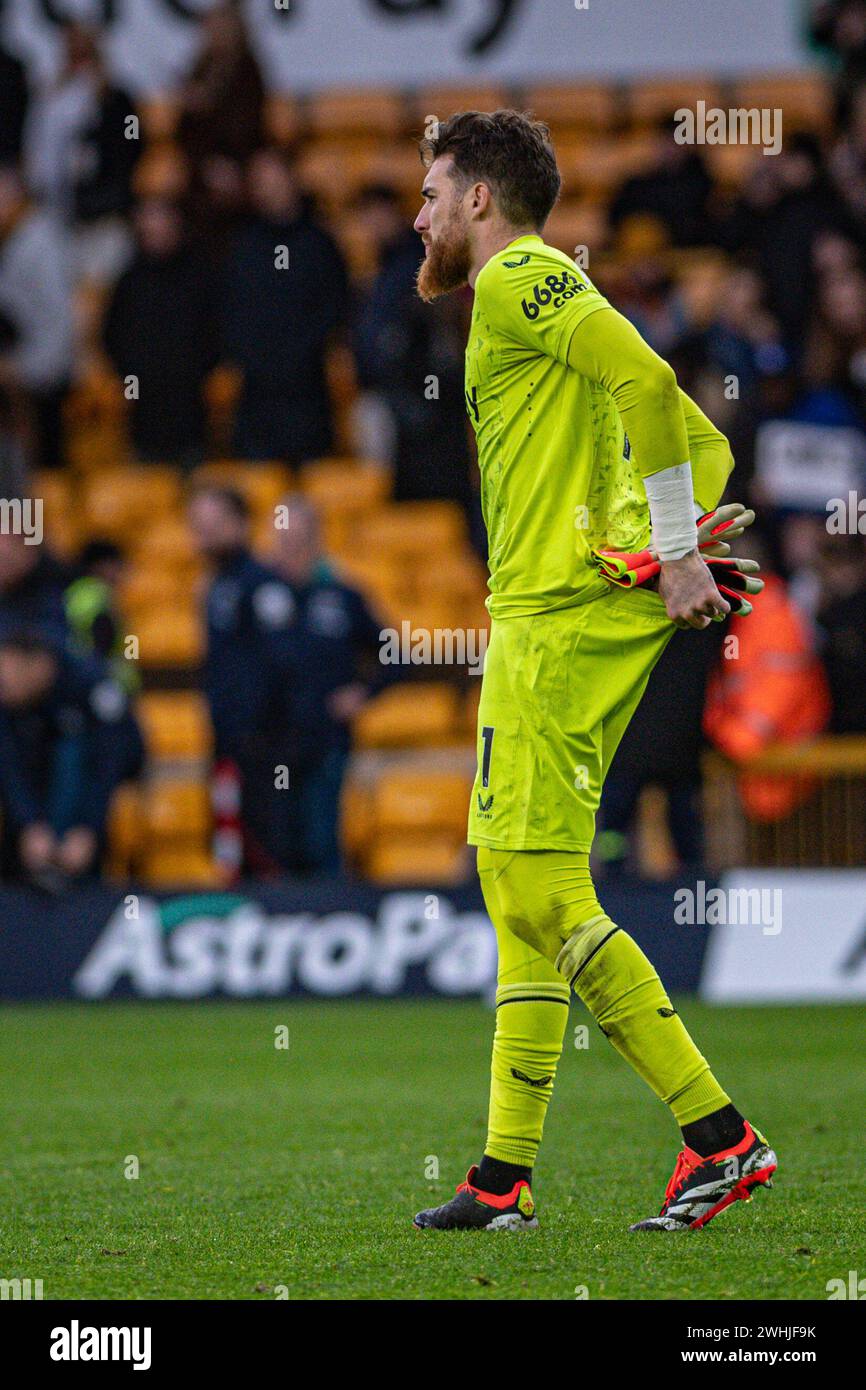 10th February 2024 Molineux Stadium Wolverhampton West Midlands