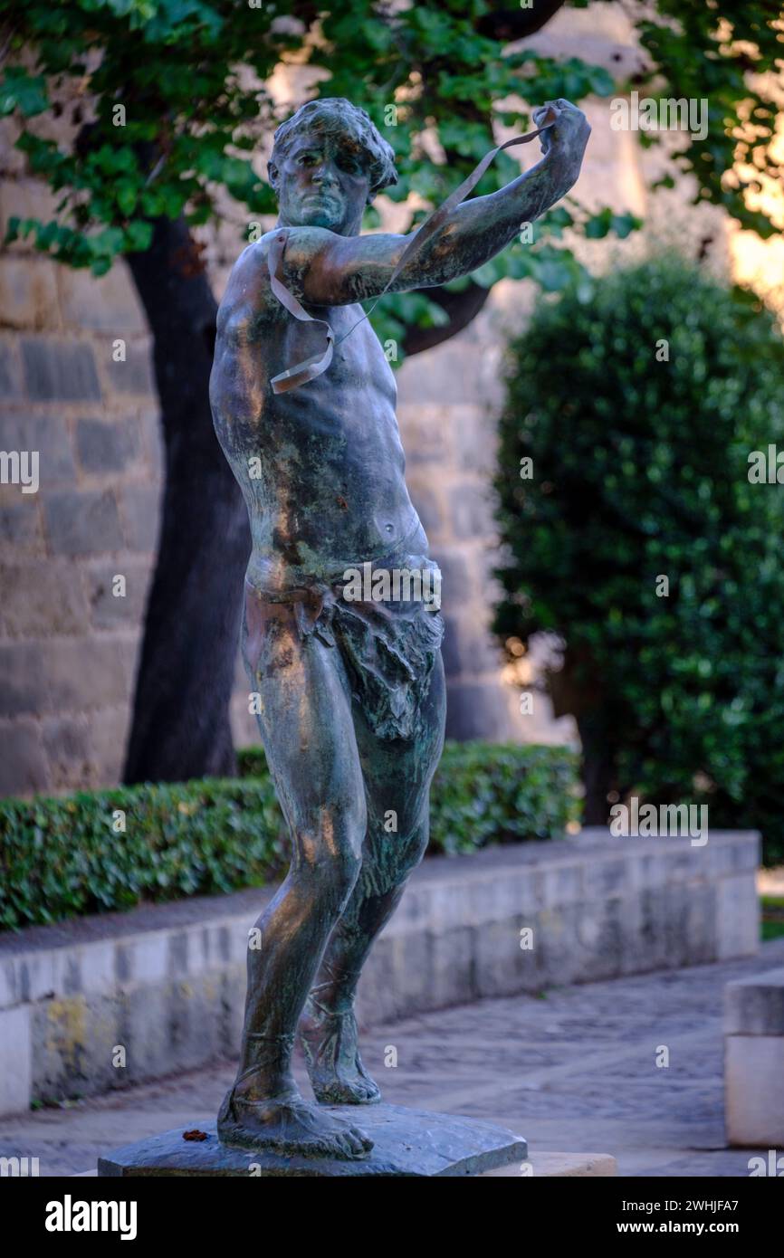 The slinger - Es Foner Stock Photo - Alamy