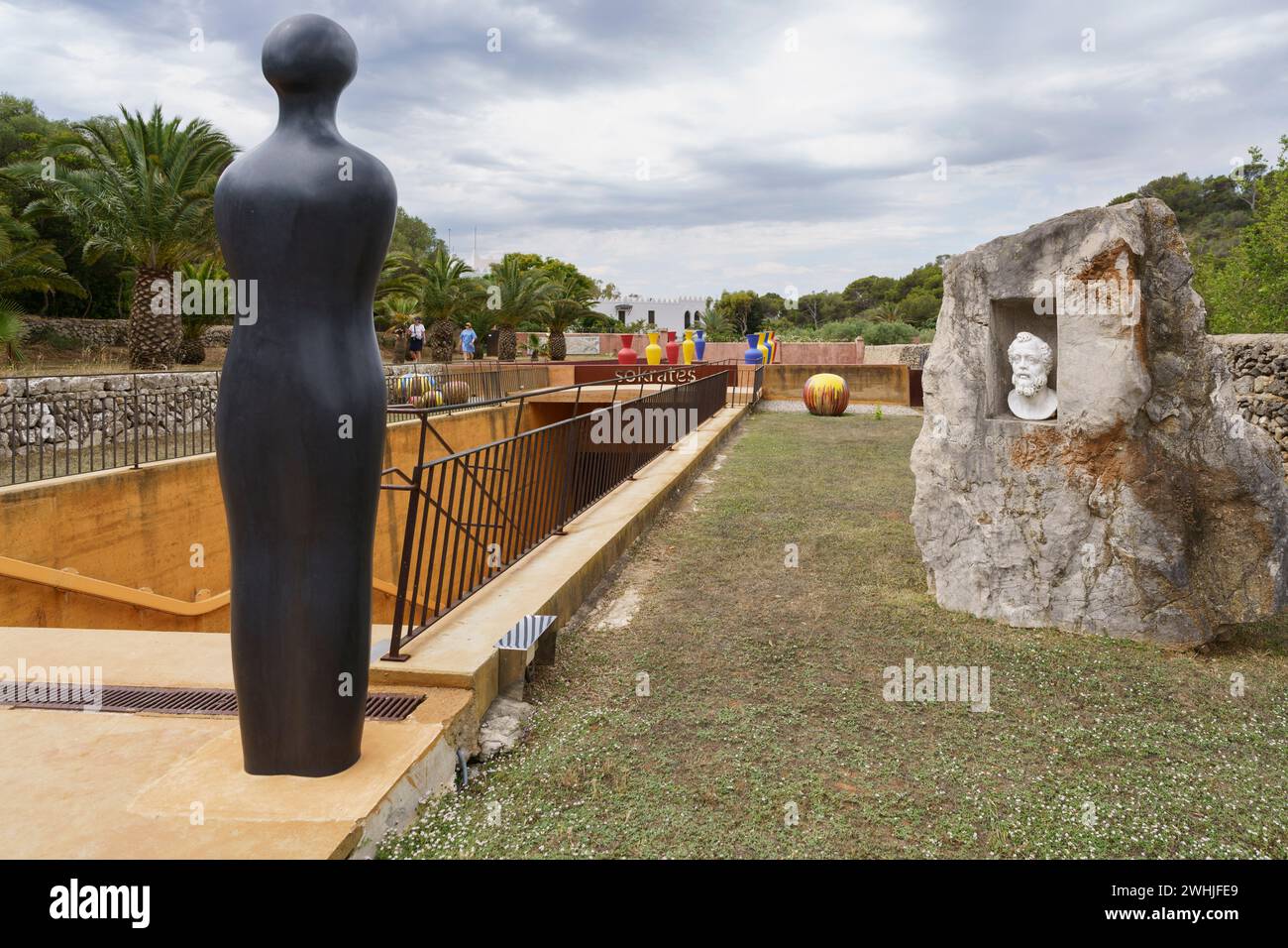 Sa Bassa Blanca Museum (msbb) Yannick Vu and Ben Jakober Stock Photo ...