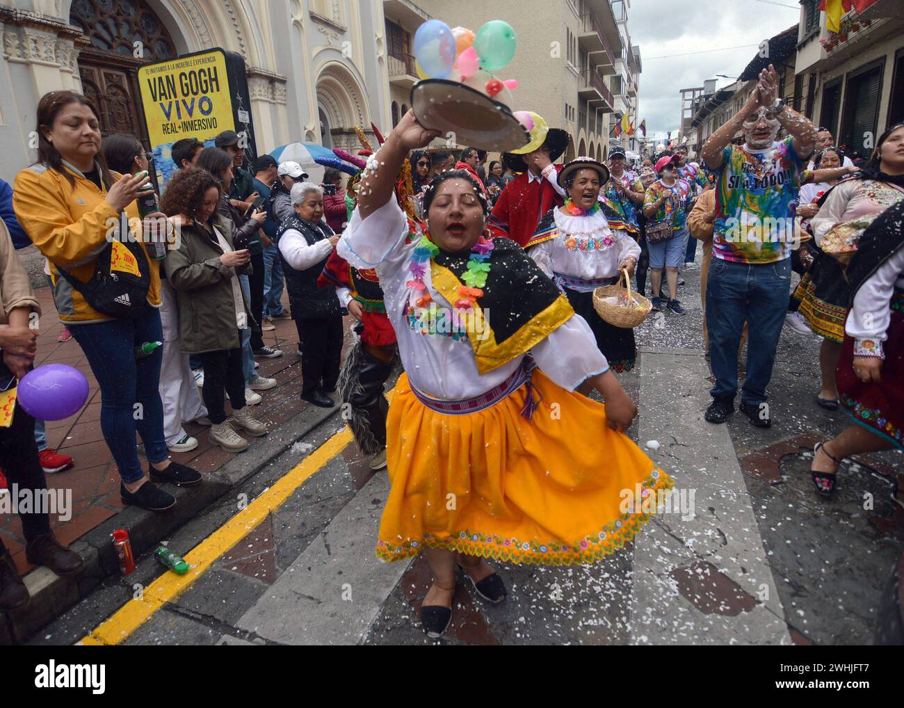 CUENCA-DESFILE CARNAVAL-2024 Cuenca,Ecuador 10 de febrero de 2024 La ...