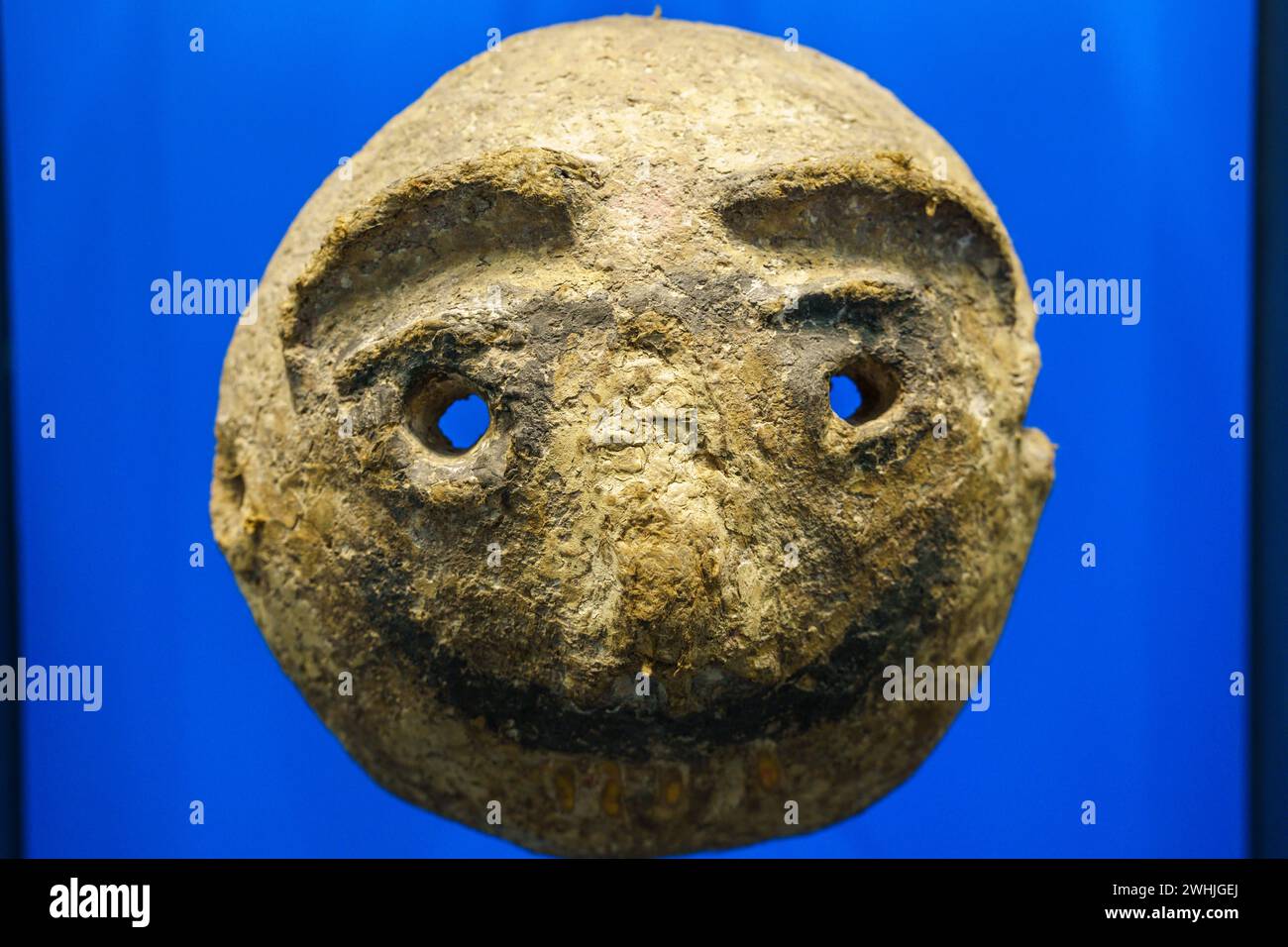 Nepali ritual mask Stock Photo - Alamy