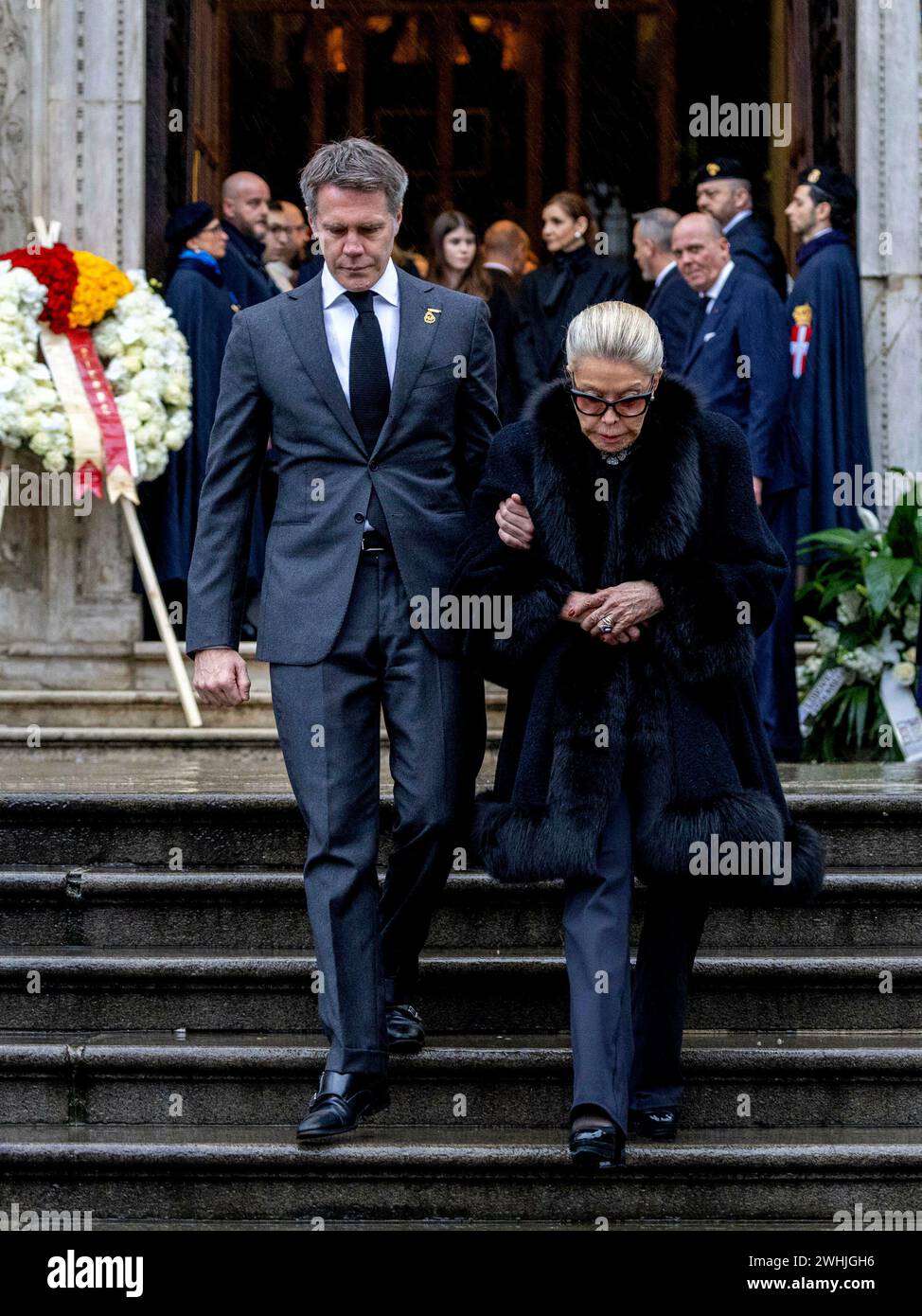Turin, Italien. 10th Feb, 2024. HRH Princess Marina Ricolfi Doria of ...