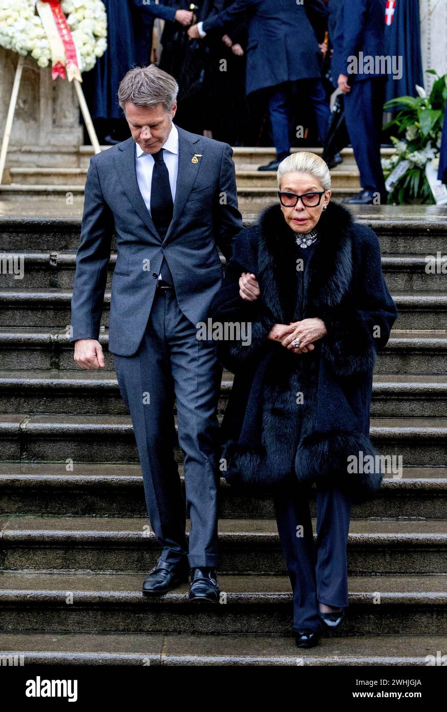 Turin, Italien. 10th Feb, 2024. HRH Princess Marina Ricolfi Doria of ...