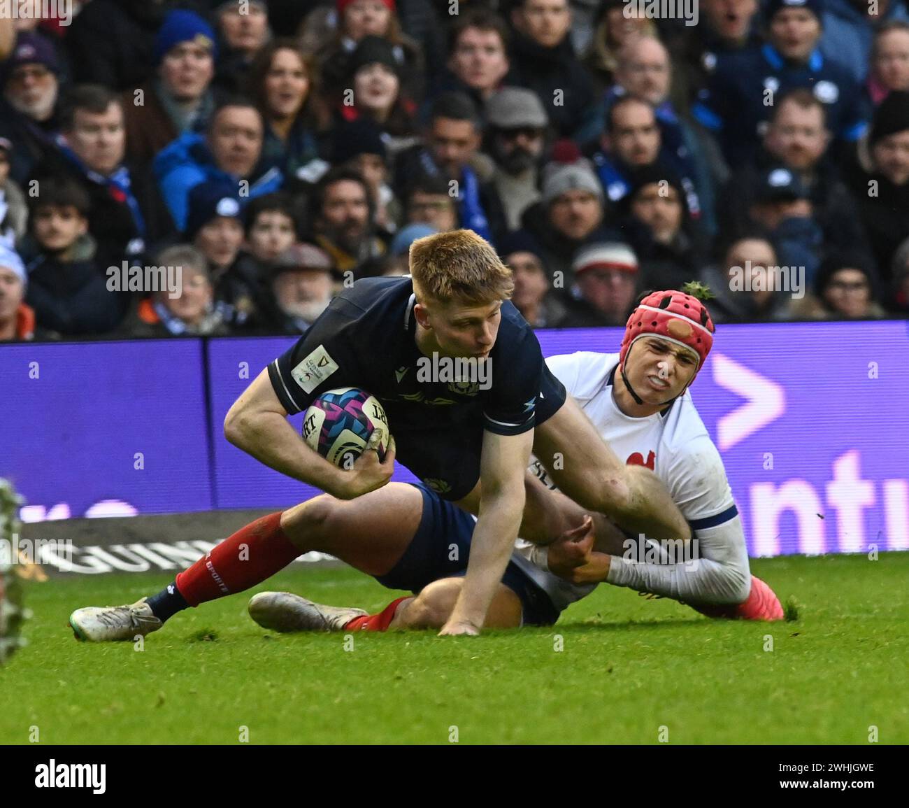 Bielle biarrey france 6 nations hi-res stock photography and images - Alamy