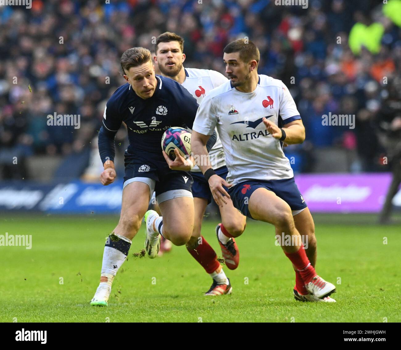 Scottish Gas Murrayfield Stadium. Edinburgh.Scotland.UK. 10th Feb 24 ...