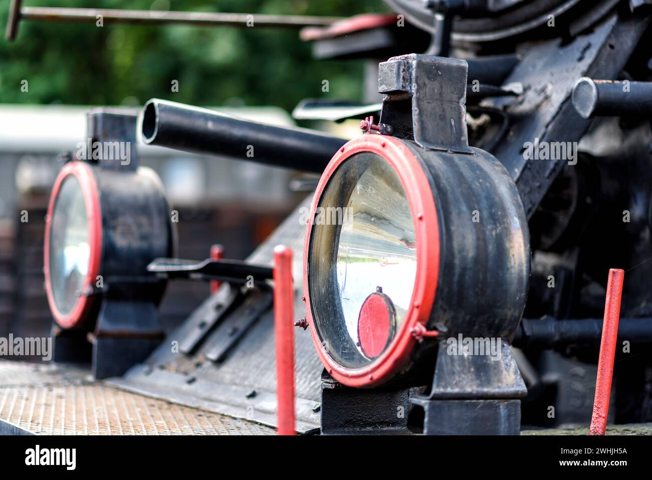 Old station lamp in hi-res stock photography and images - Alamy