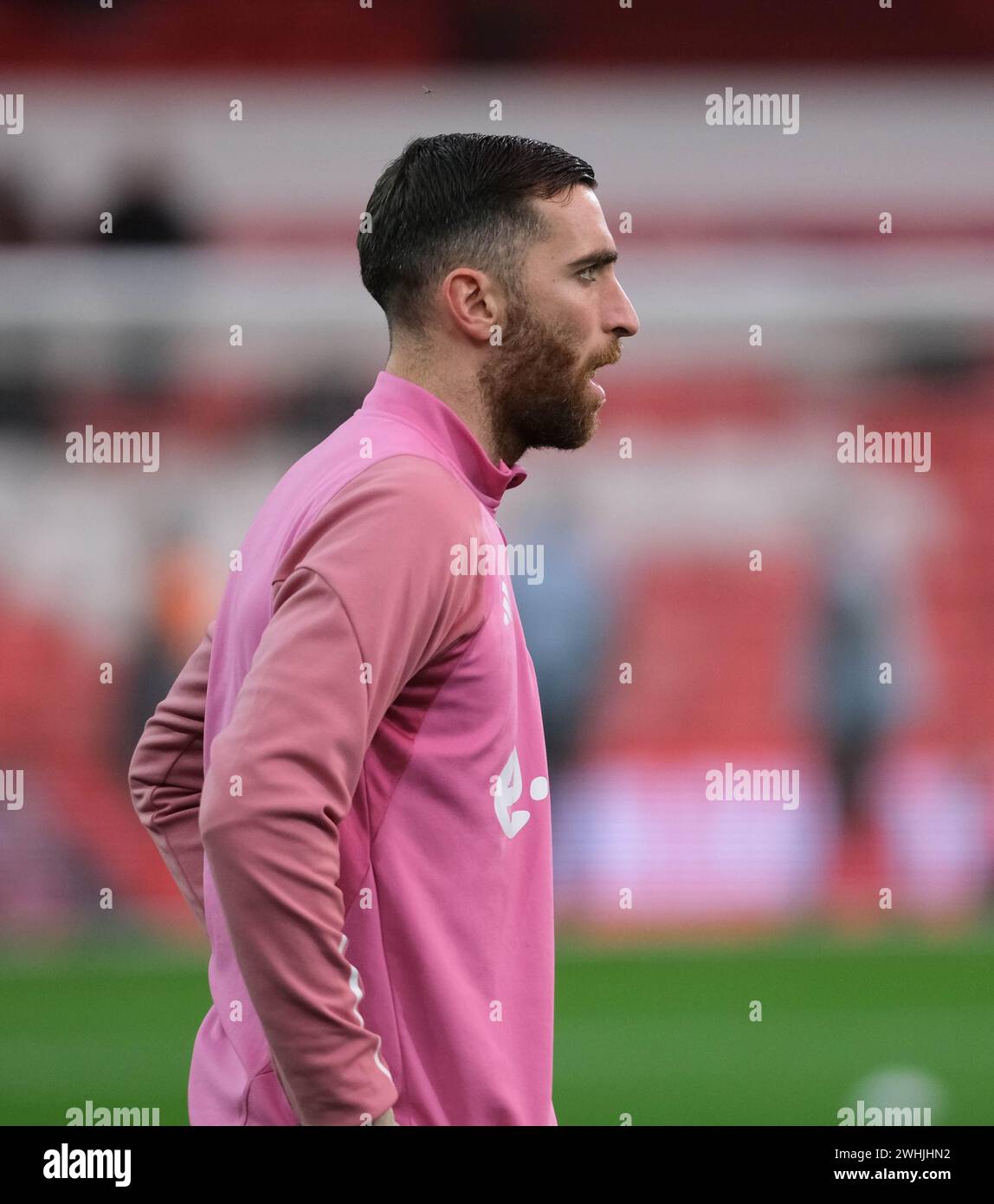 The City Ground, Nottingham, UK. 10th Feb, 2024. Premier League ...