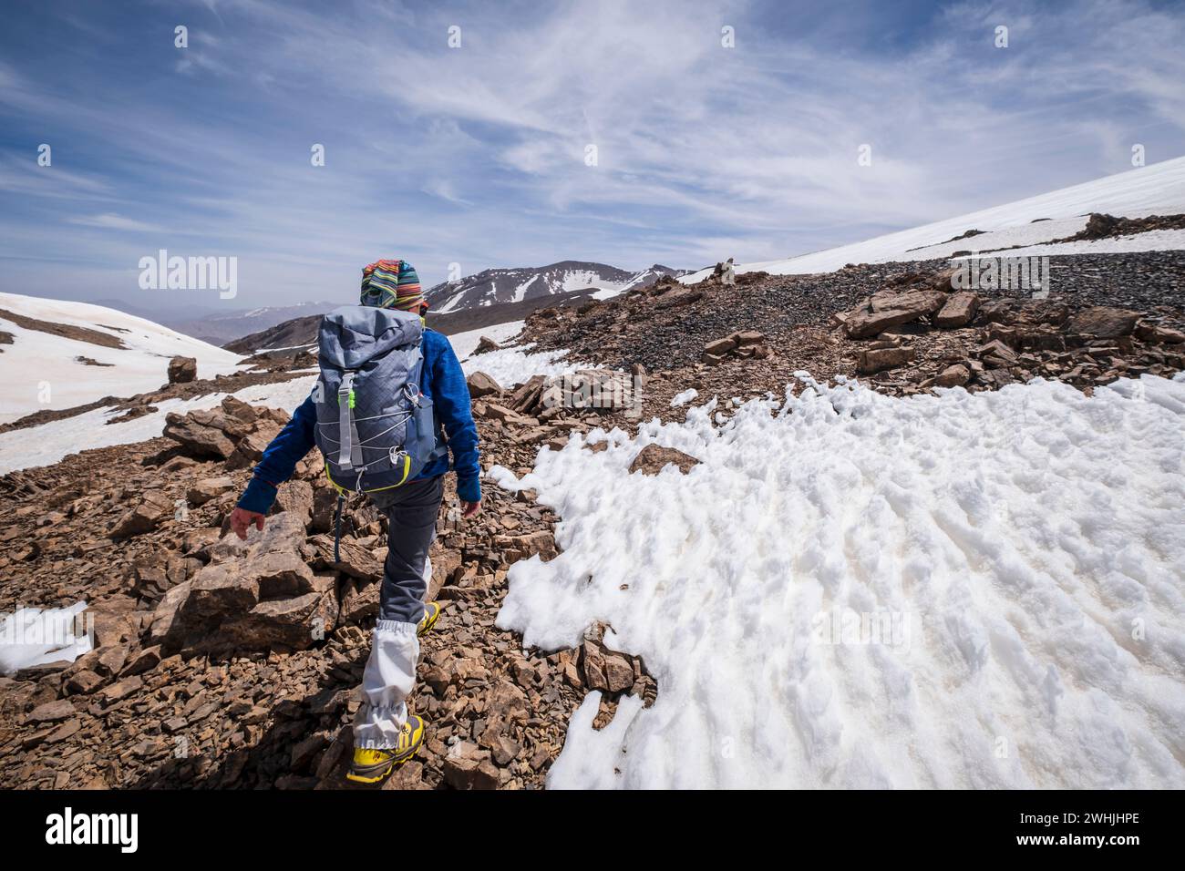Atlas mountain range Stock Photo - Alamy