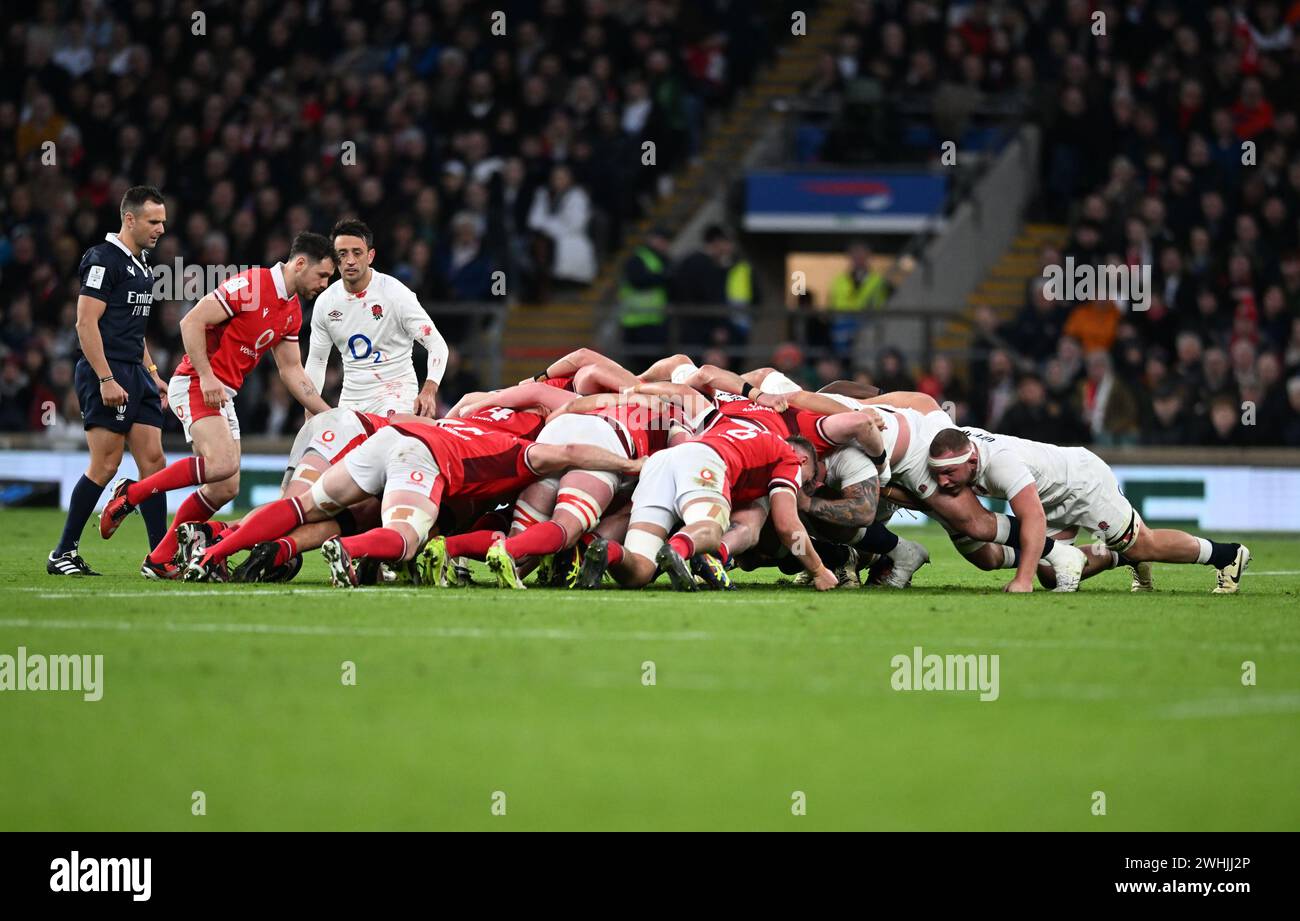 10th February 2024; Twickenham Stadium, London, England: Six Nations ...