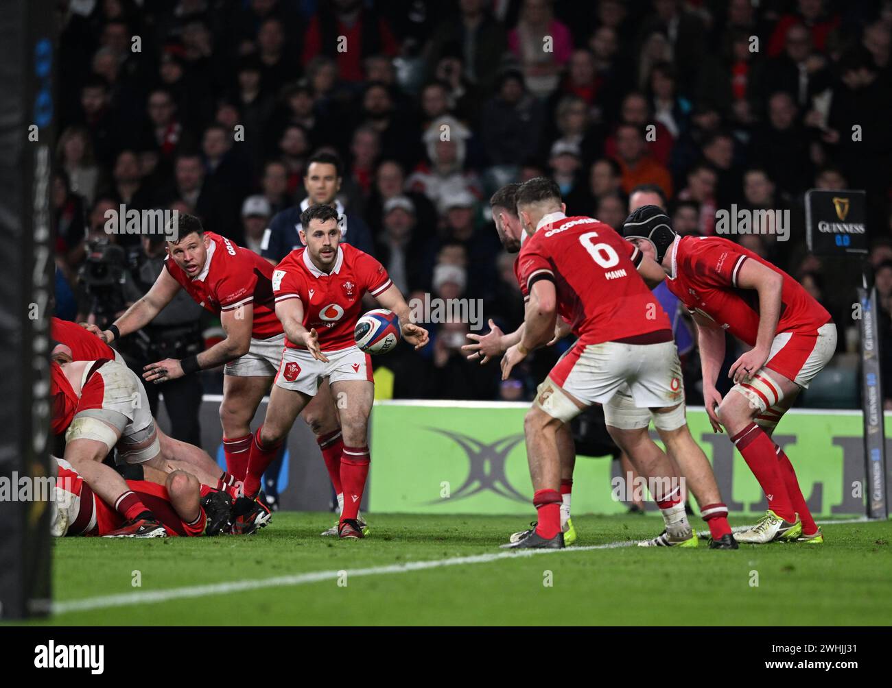10th February 2024; Twickenham Stadium, London, England: Six Nations ...