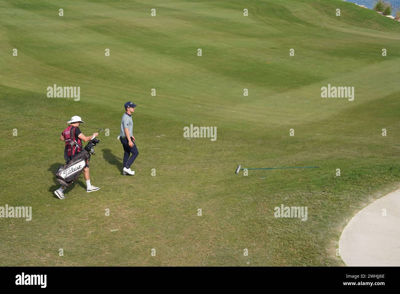 Crowd at the Commercial Bank Qatar Masters 2024 Stock Photo - Alamy