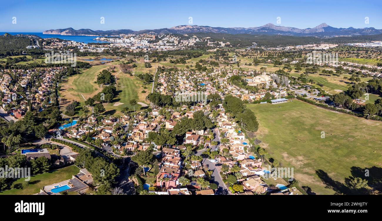 Aerial view golf driving range hi-res stock photography and images - Alamy