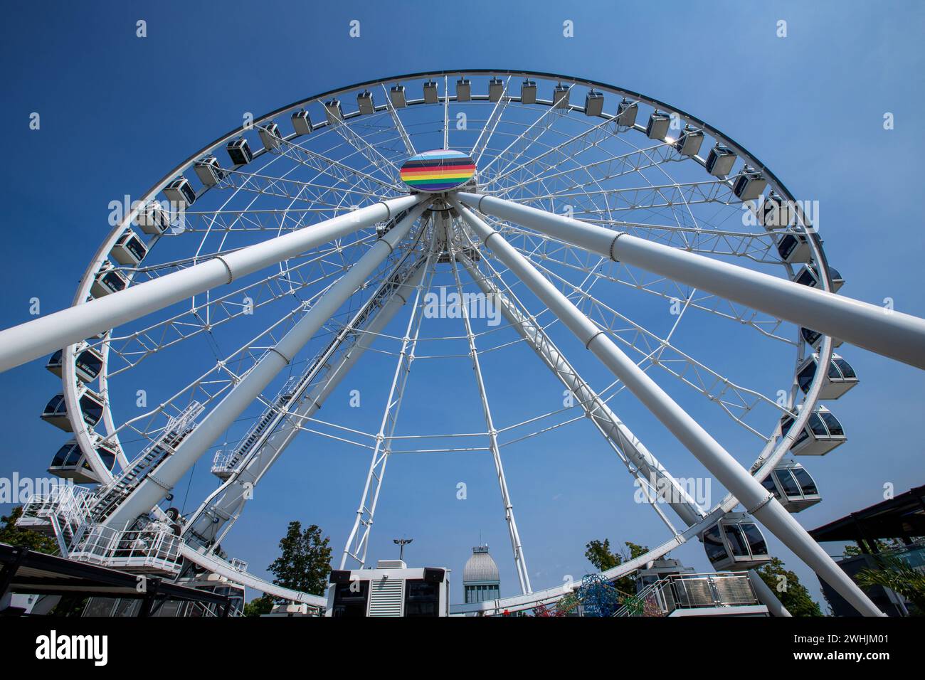 Montreal, Canada - august 09, 2023: The Montreal Observation Wheel or ...