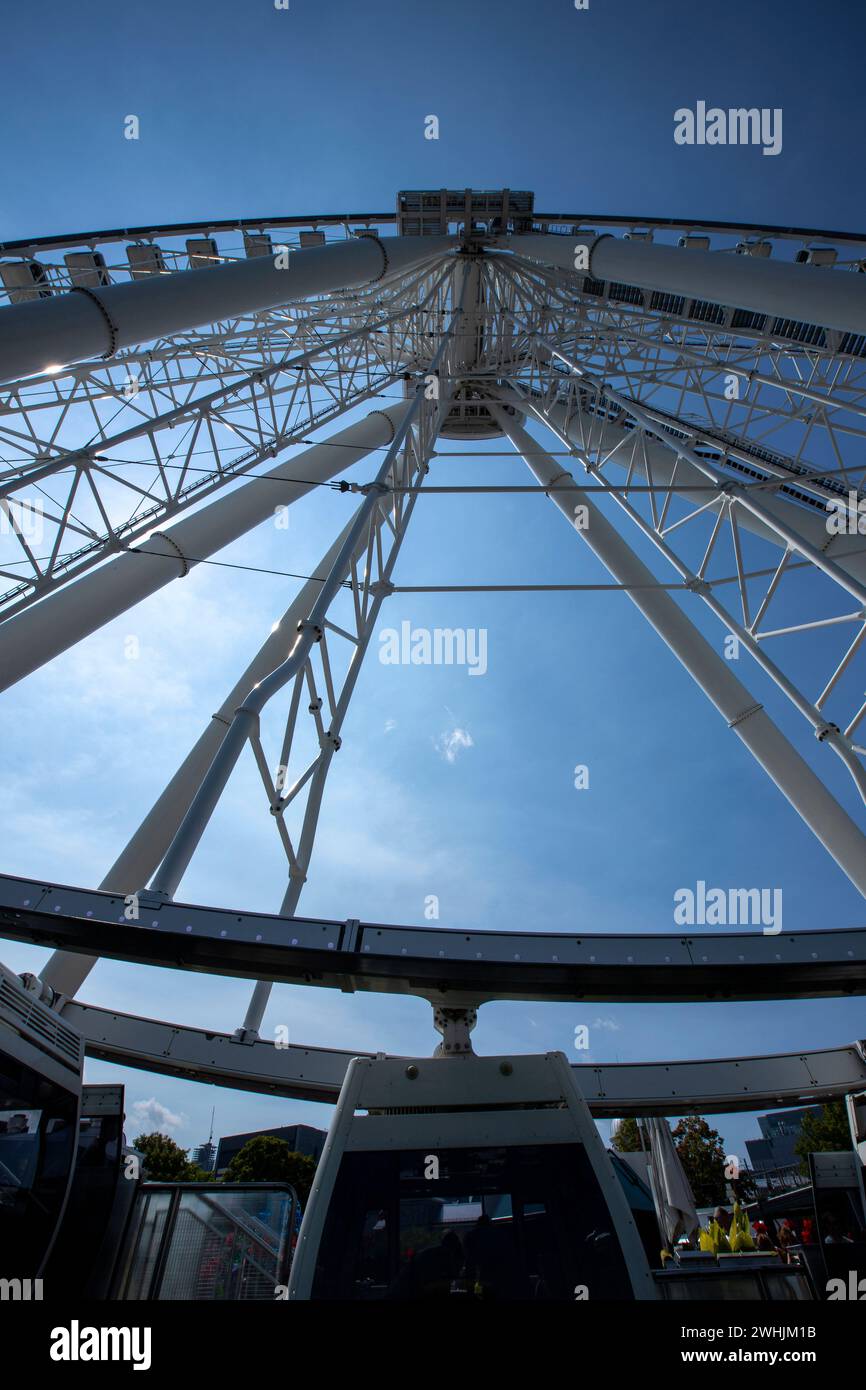 The Montreal Observation Wheel or Great Wheel of Montreal (Grande Roue ...