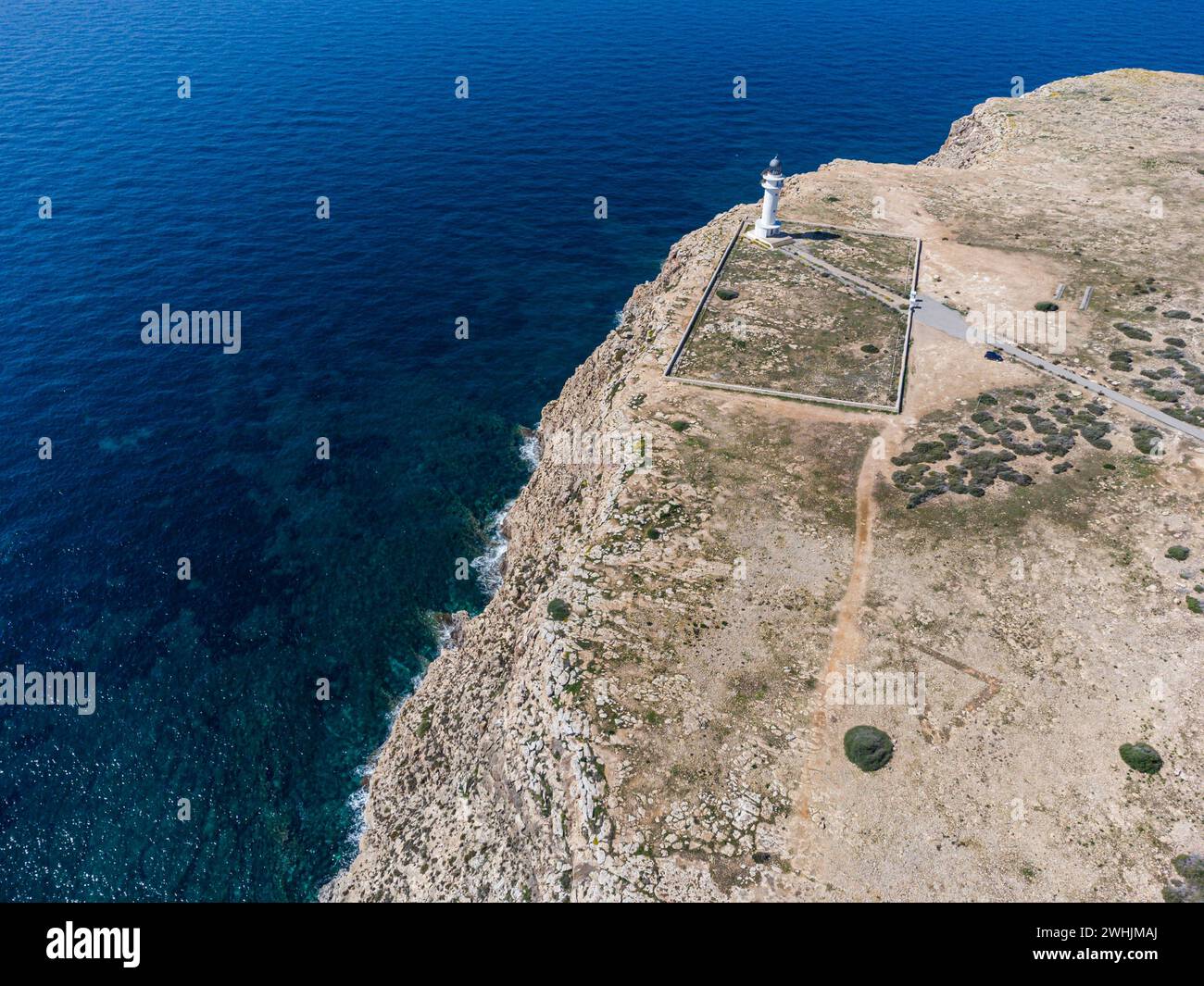 Cap de barbaria lighthouse hi-res stock photography and images - Alamy