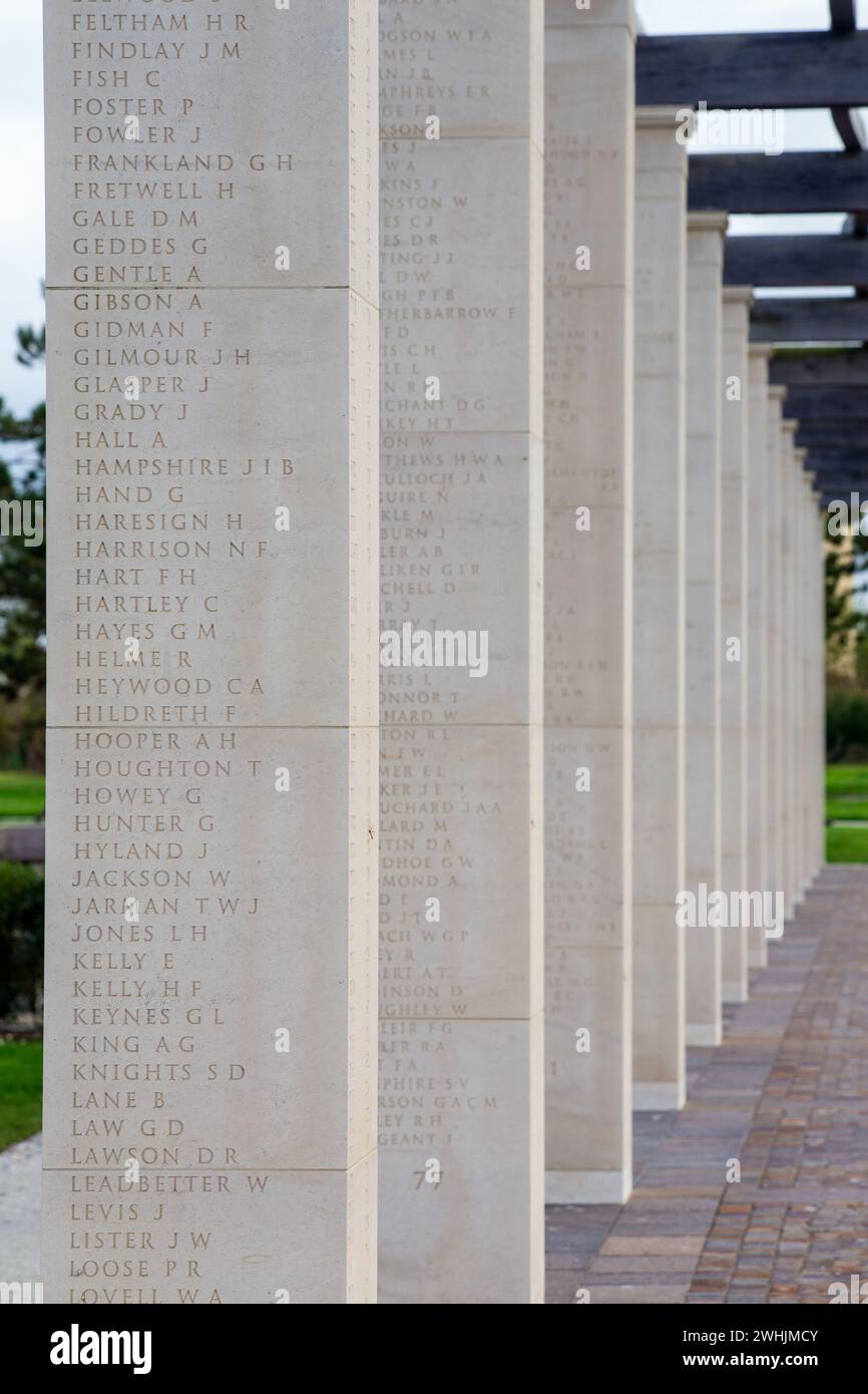 The British Normandy Memorial, Normandy, France Stock Photo - Alamy