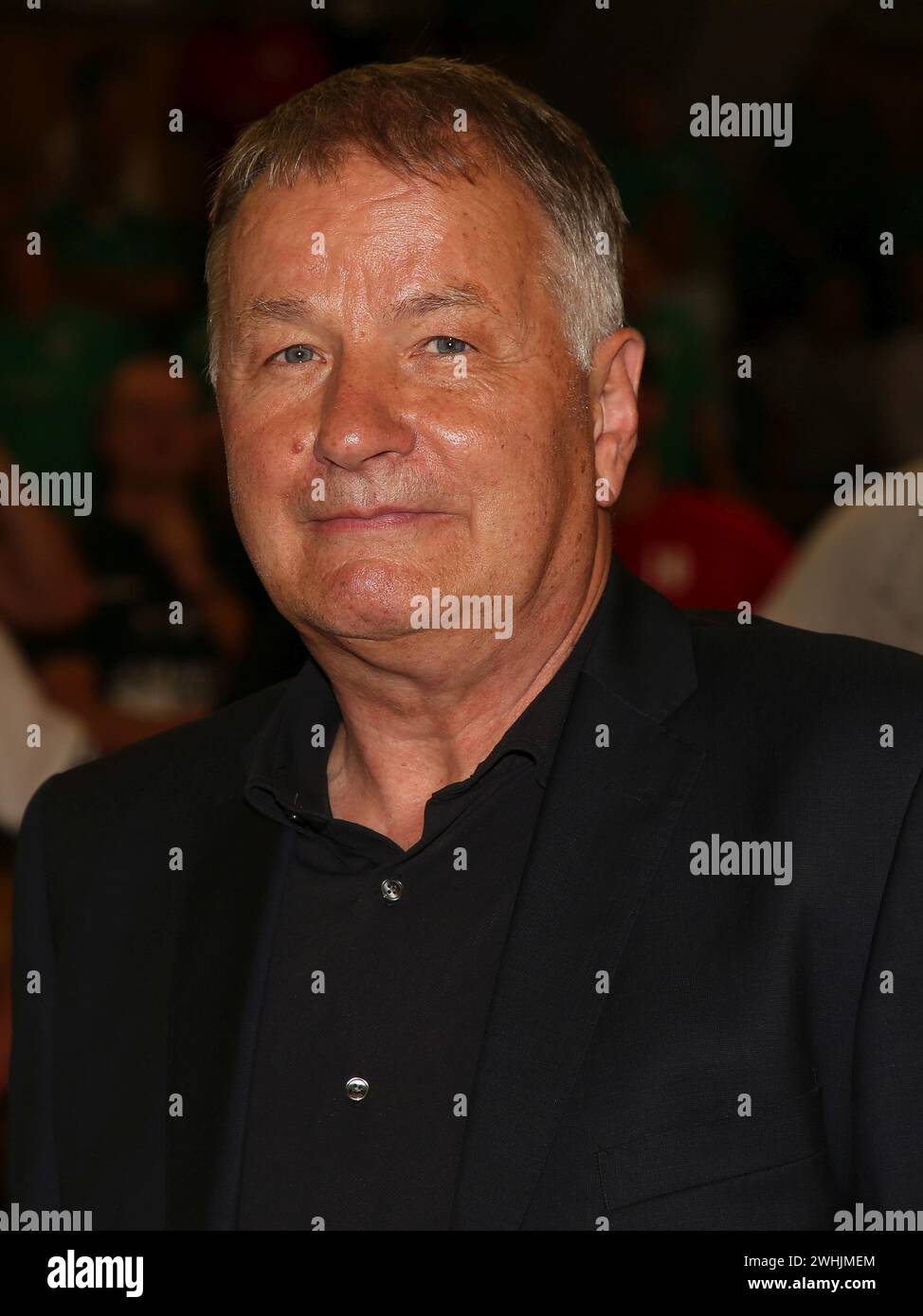 Actor Thomas RÃ¼hmann at the Benefit Allstars Game 2023 in Magdeburg ...