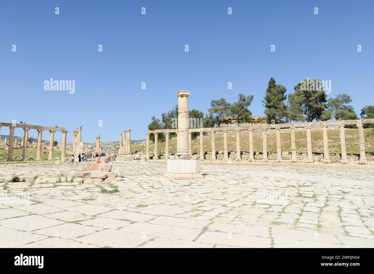Jerash ruins, Jordan Stock Photo - Alamy