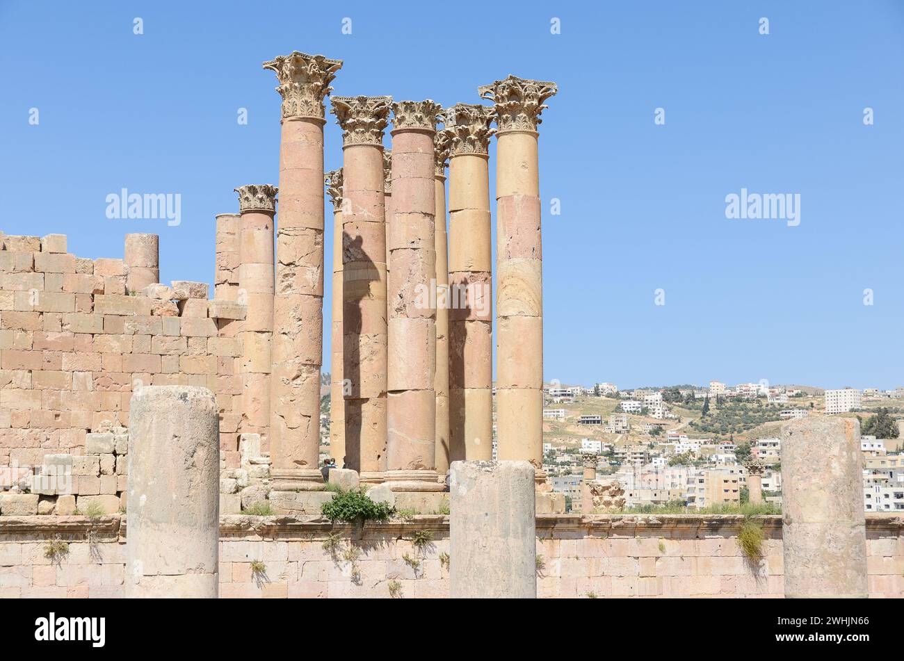 Jerash ruins, Jordan Stock Photo - Alamy
