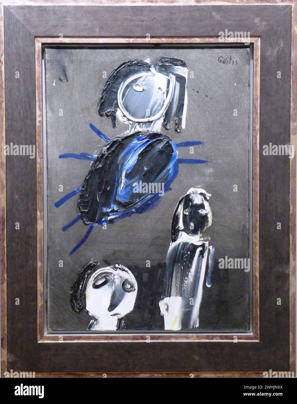 Modern, abstract art, Gaitis, Greece Stock Photo - Alamy