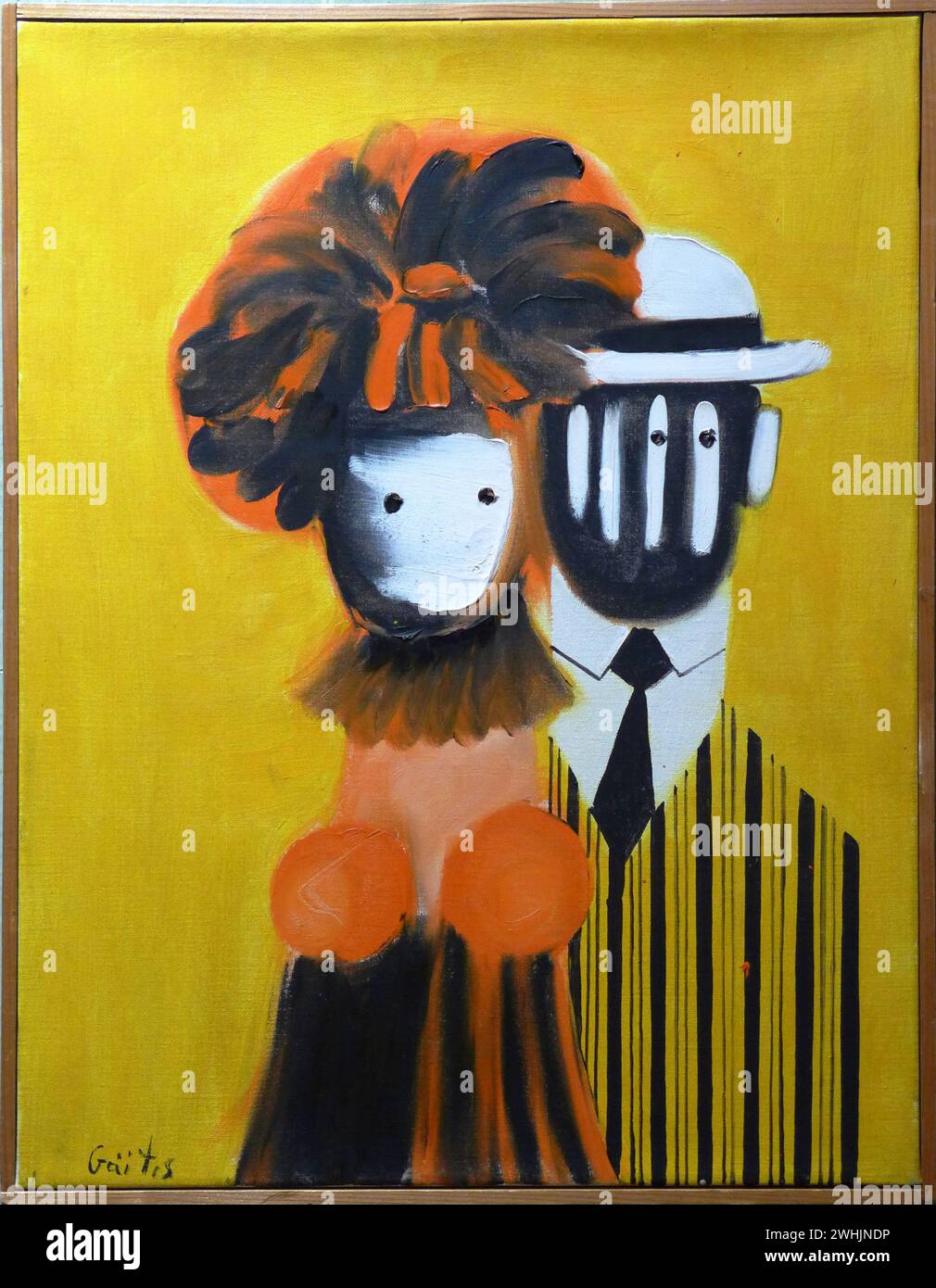 Modern, abstract art, Gaitis, Greece Stock Photo - Alamy