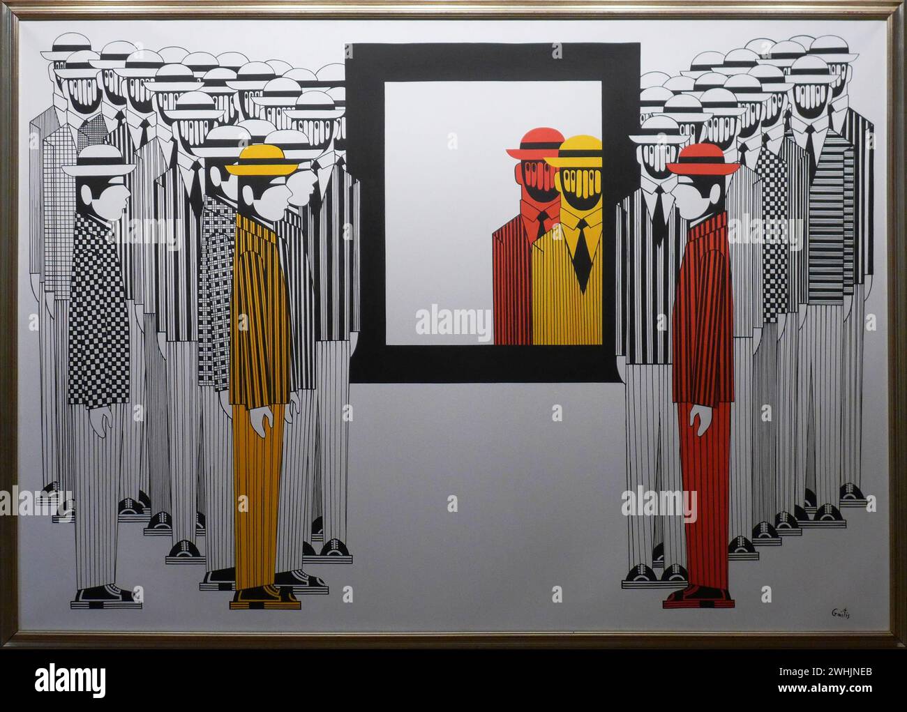 Modern, abstract art, Gaitis, Greece Stock Photo - Alamy