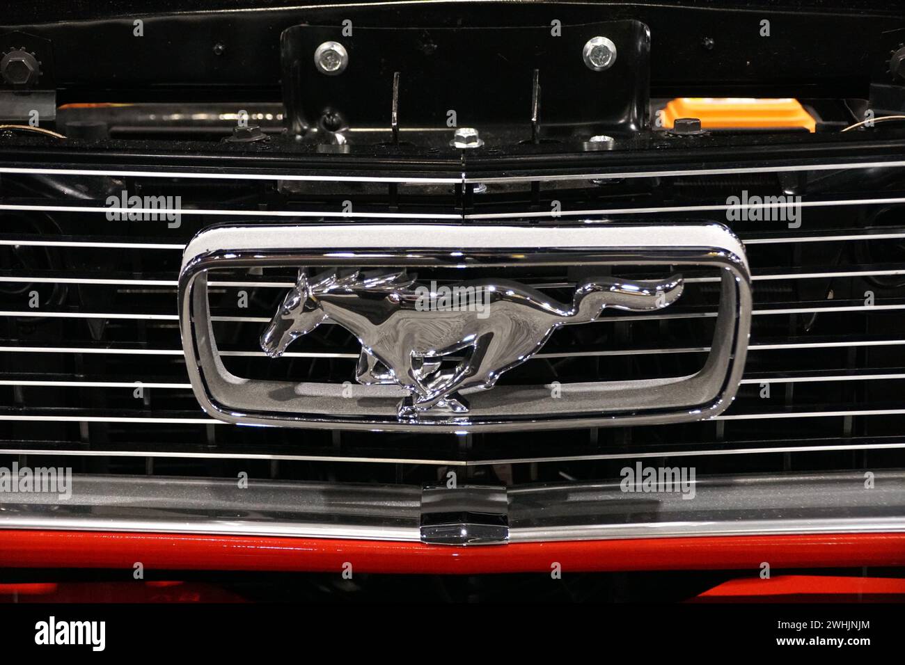 Philadelphia, Pennsylvania, U.S.A - January 14, 2024 - The front tag ...