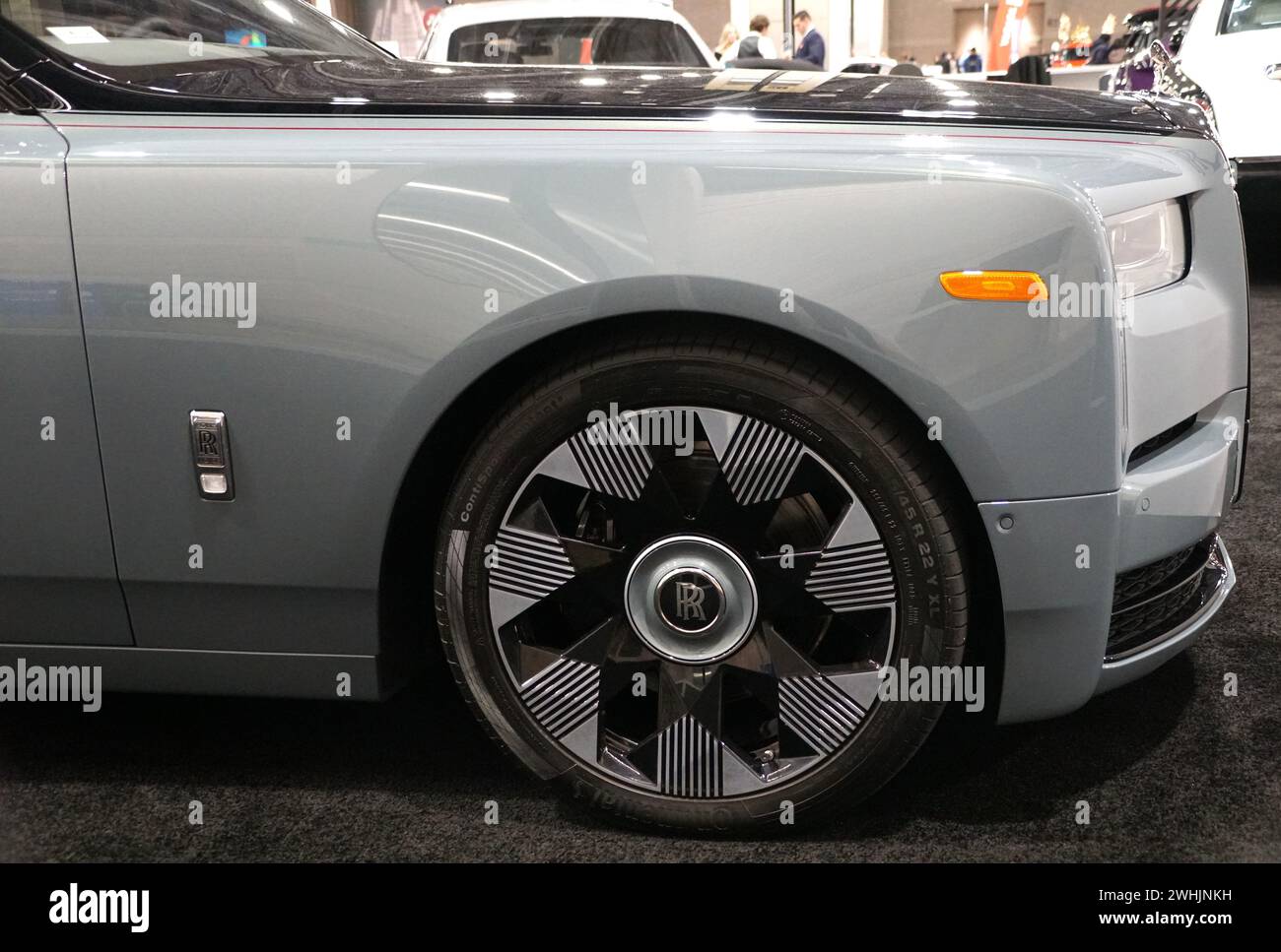 Philadelphia, Pennsylvania, U.S.A - January 14, 2024 - The front alloy ...