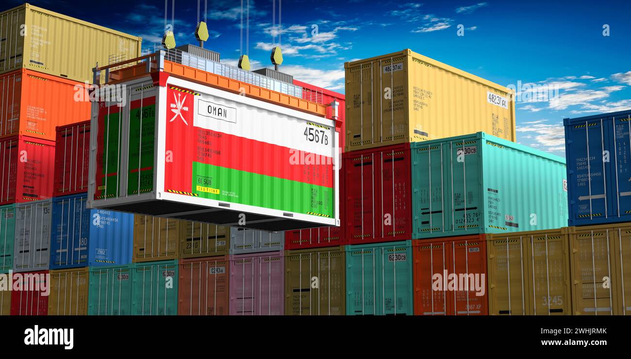 Oman international container terminal hi-res stock photography and ...