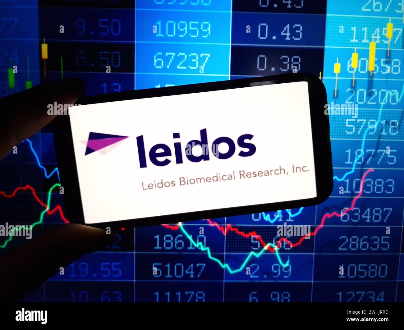 Konskie, Poland - February 09, 2024: Leidos Biomedical Research Inc ...