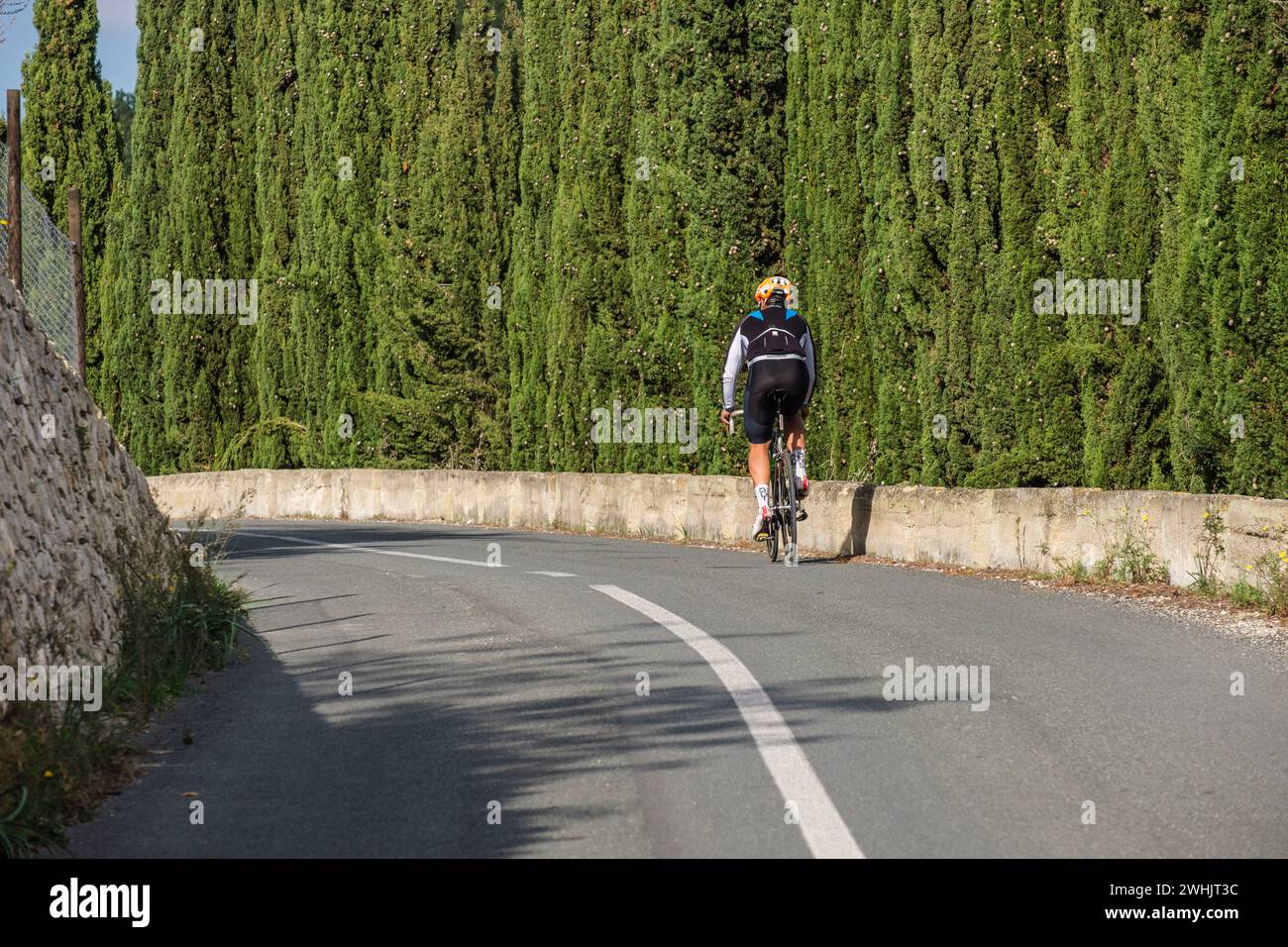 Lonely cycle hi-res stock photography and images - Alamy