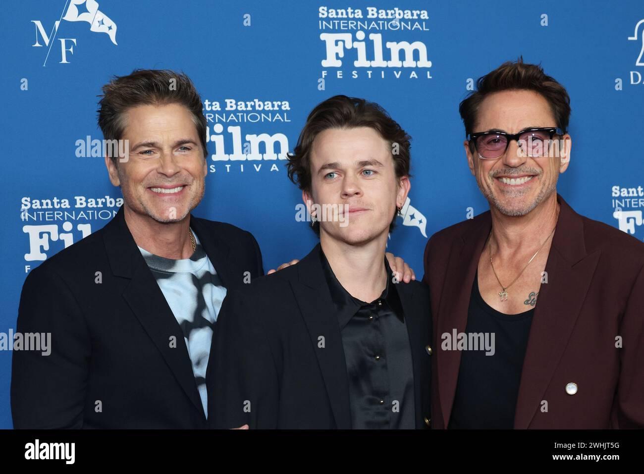 Santa Barbara, USA. 10th Feb, 2024. Rob Lowe, John Owen Lowe, and Rob ...