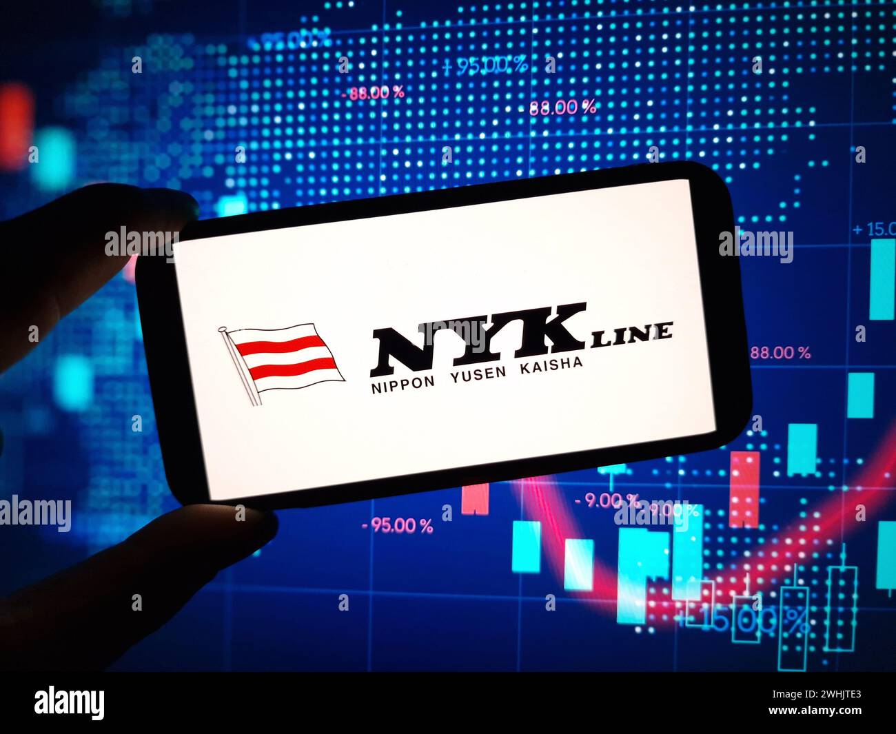 Konskie, Poland - February 09, 2024: Nippon Yusen Kabushiki Kaisha ...