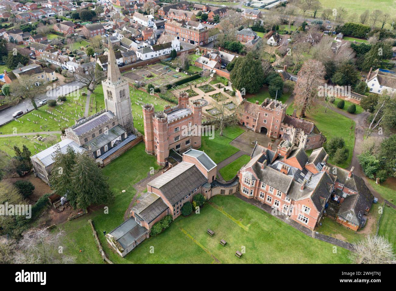 Aerial view of buckden cambridgeshire hi-res stock photography and ...