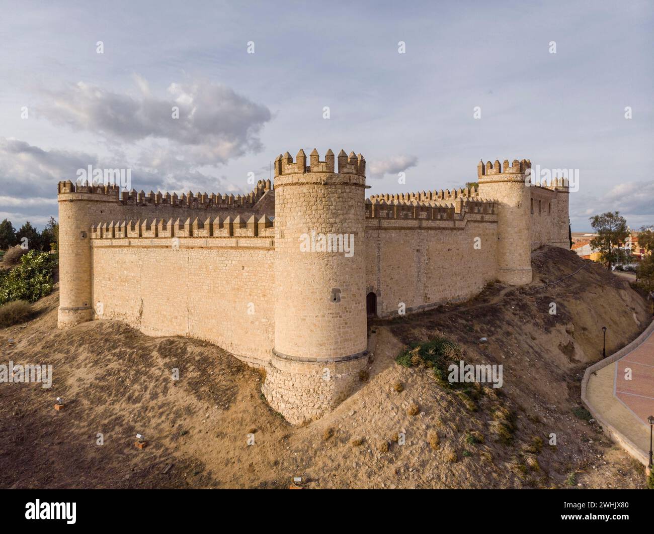 Aerial view historic castillo hi-res stock photography and images - Alamy