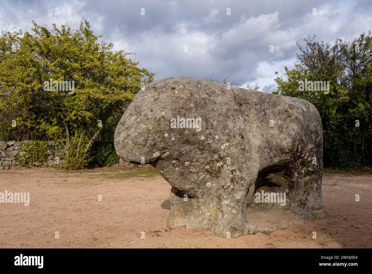 Bulls of Guisando Stock Photo - Alamy