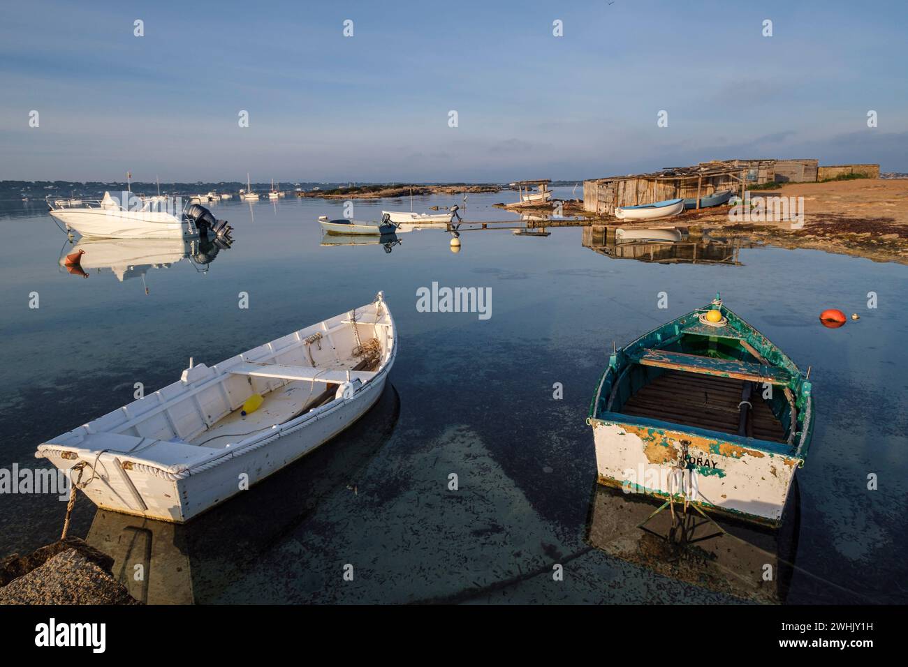 Estany des Peix Stock Photo - Alamy