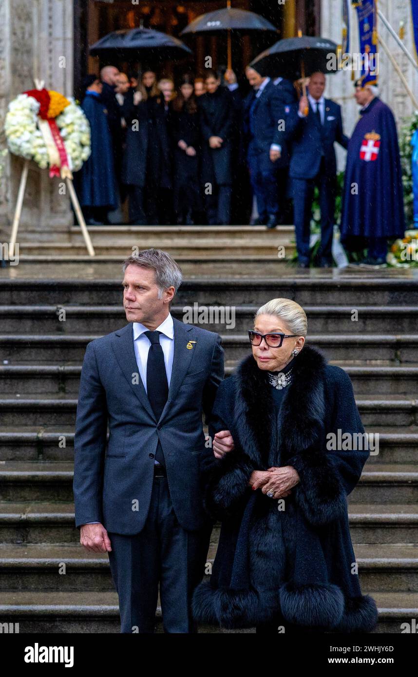 Turin, Italien. 10th Feb, 2024. HRH Princess Marina Ricolfi Doria of ...