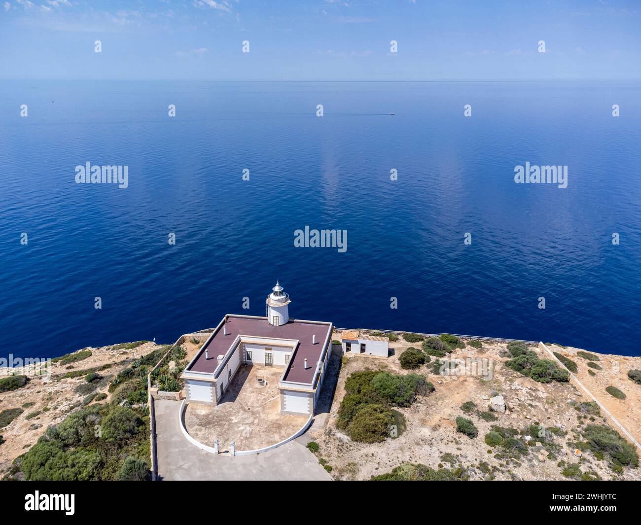 Cap Blanc lighthouse Stock Photo - Alamy